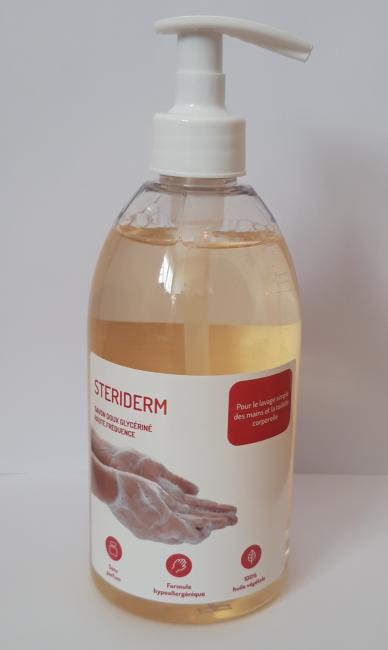 Savon doux Haute Fréquence - Steriderm - Merlot Sports et Médical Dijn
